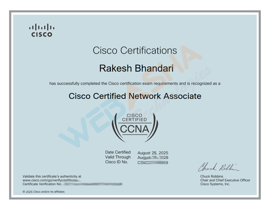 CCNA Training with 200-301 Certification in Pune | Cisco Certified ...