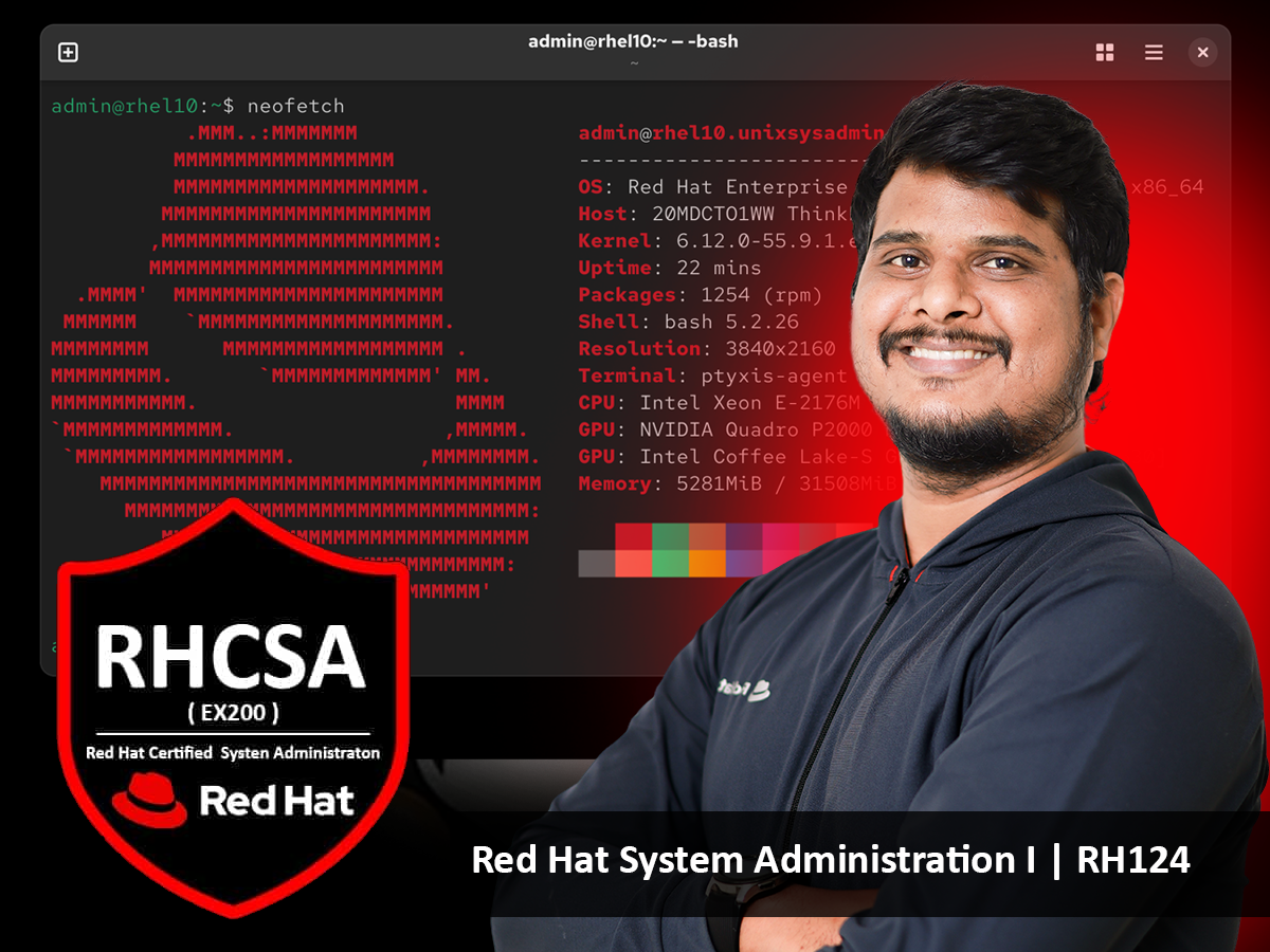RH124 v10 Training in Pune | Red Hat Certified System Administrator ...